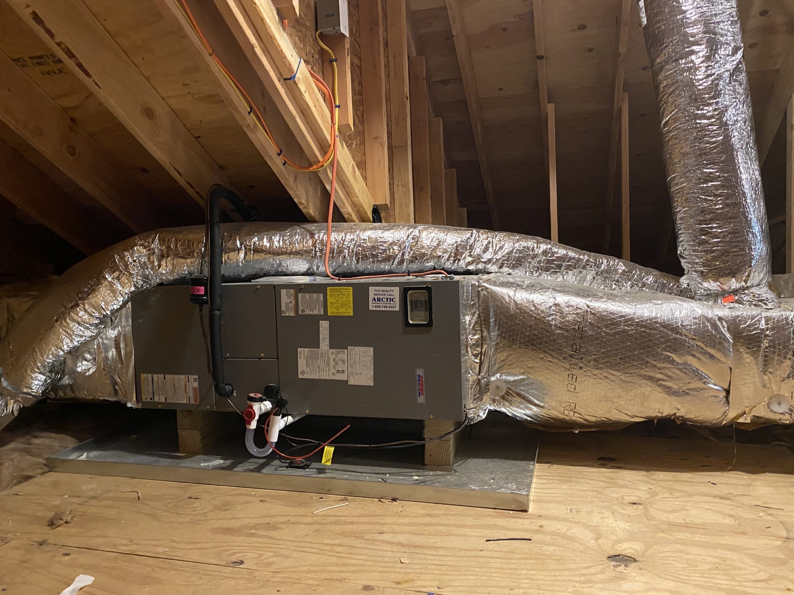 Winter is for Attic Jobs | Arctic Heating & Cooling